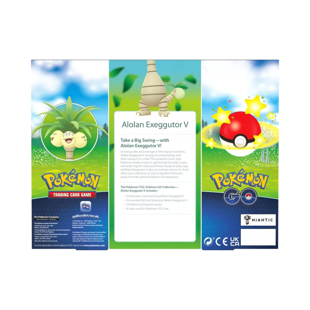 Pokemon GO | Collection Box | Alolan Exeggutor V | Pokeflip